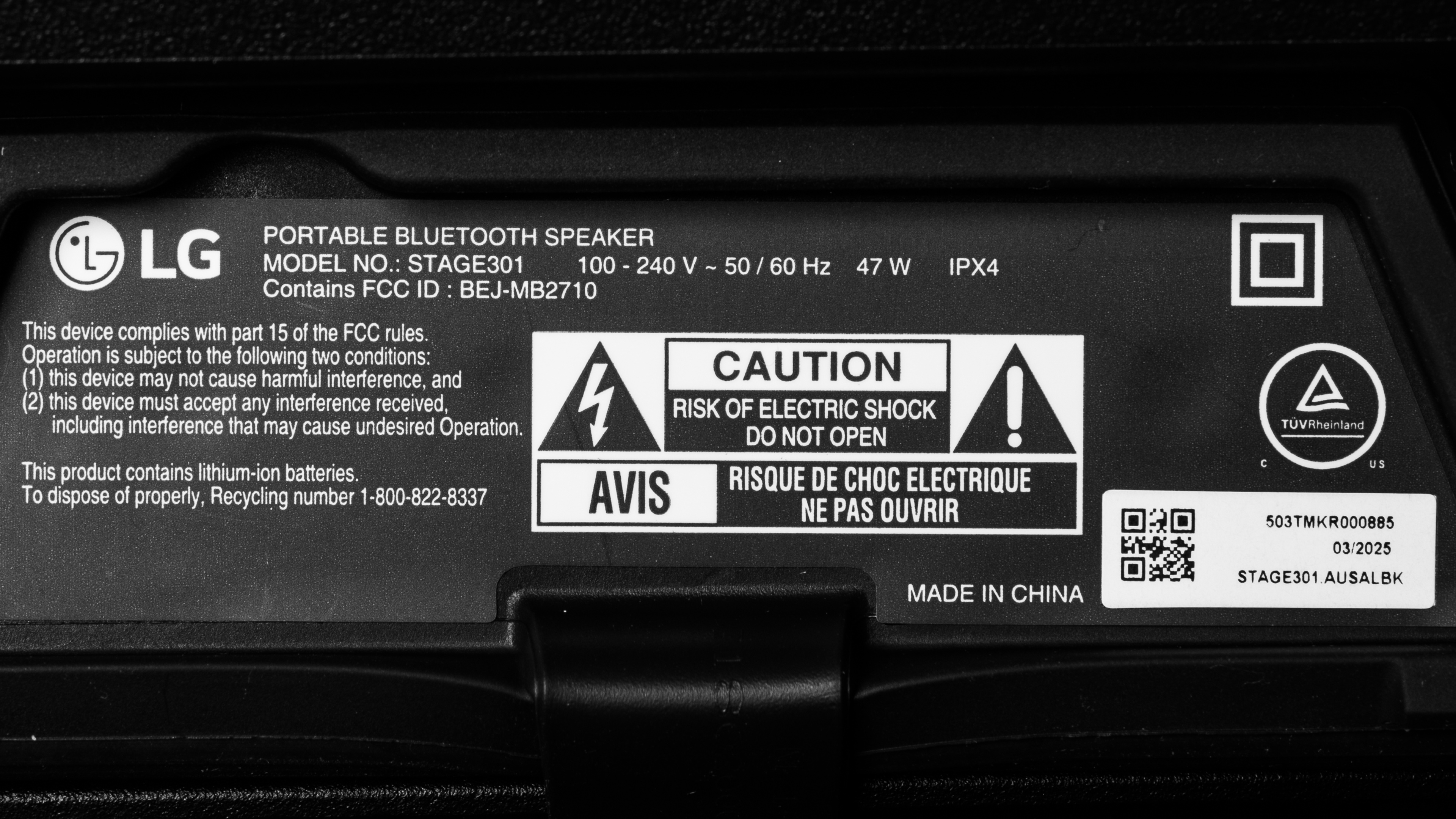 LG xboom Stage 301 Review - RTINGS.com