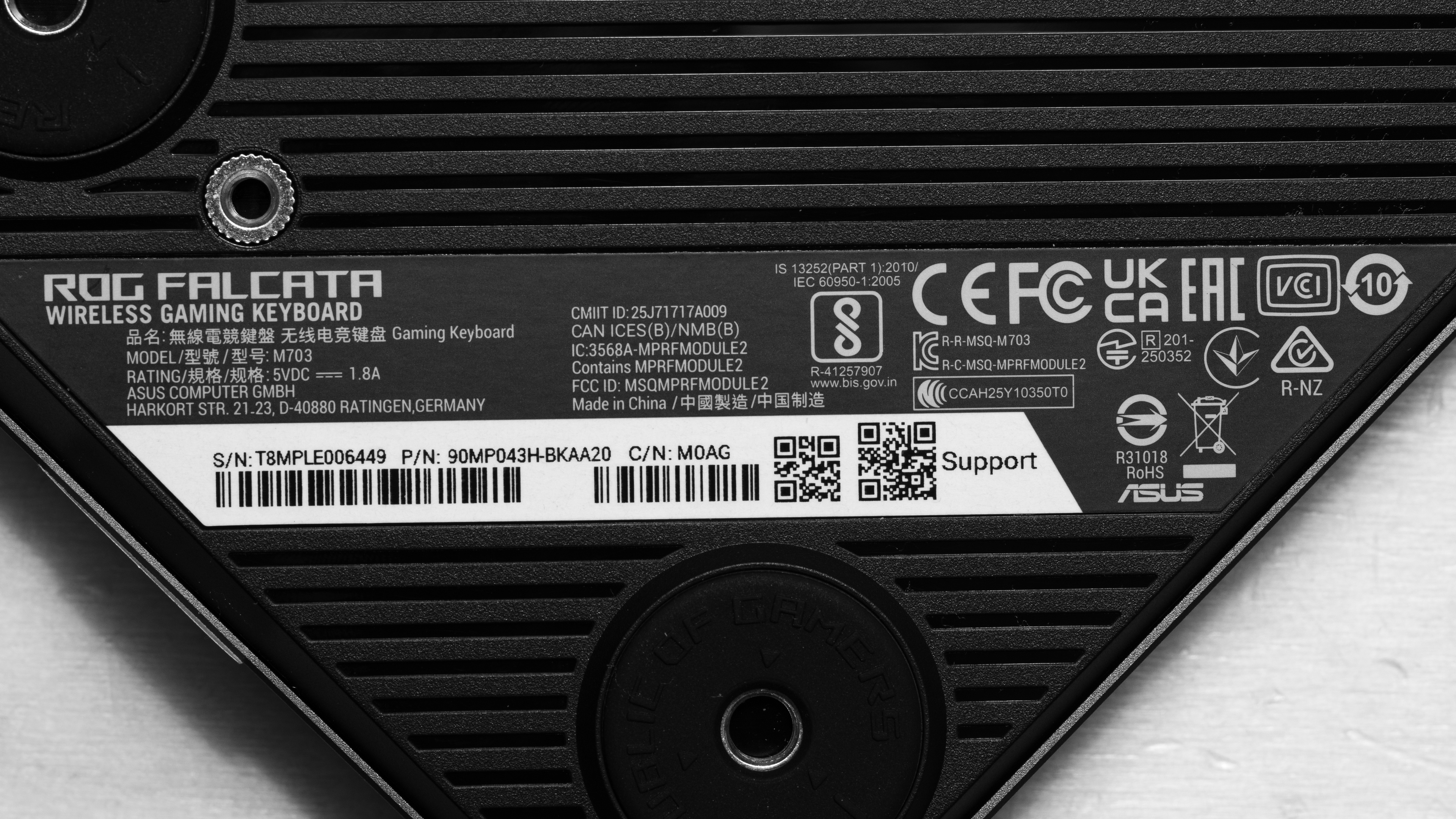 ASUS ROG Falcata Review - RTINGS.com