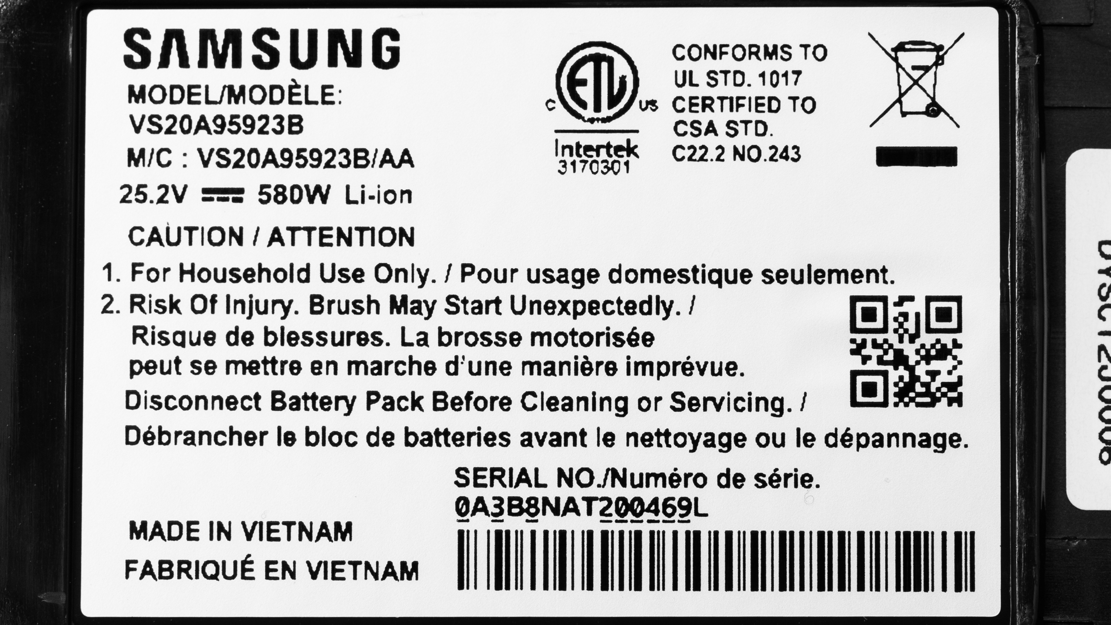 Samsung Bespoke Jet Review - RTINGS.com